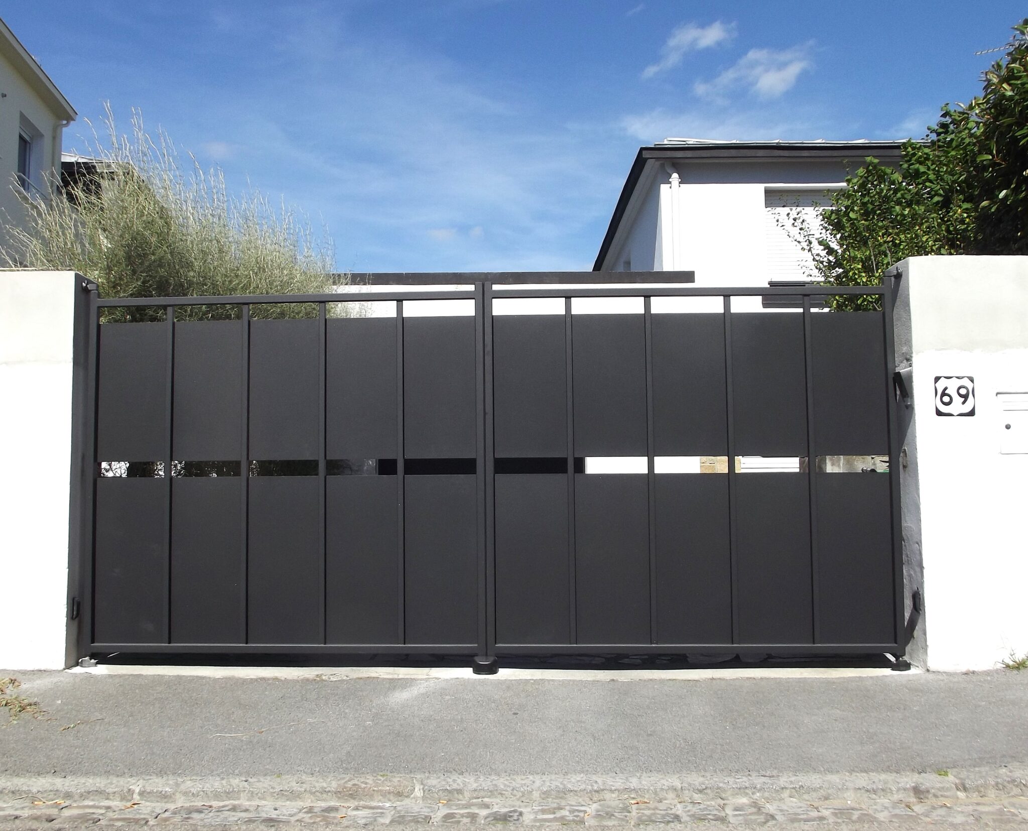 PORTAIL URBA © 3 - Métal Design